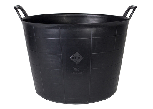 Building Materials | Heavy Duty Plastic Tub Black Colour N?. 3 (40L)