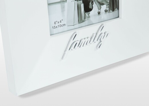 Interiors | White Photo Frame - Family