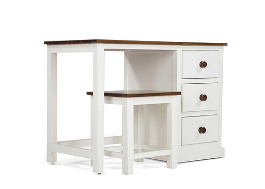 Interiors | Three Drawer Ivory Dresser Set - Atlas