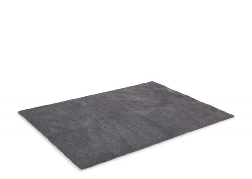 Interiors | Large Grey Deep Pile Rug - Tyrone