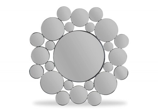 Interiors Multi Bubble Mocrystal Wall Mirror Alani 0681
