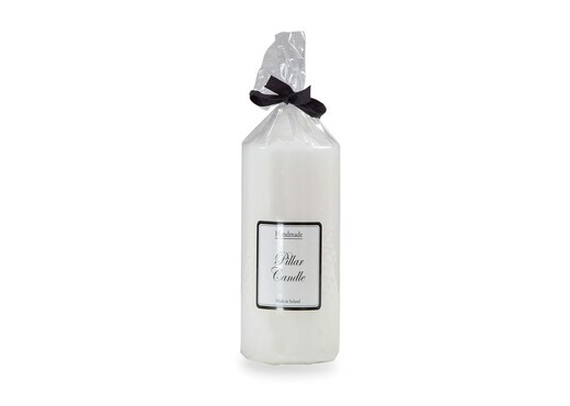 Interiors | Large White Pillar Candle - Daydream