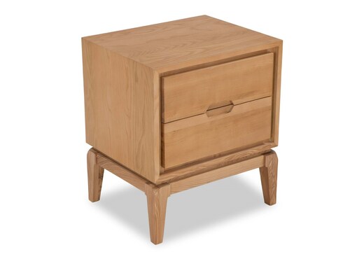 Interiors | Natural Ash 2 Drawer Locker - Angelo
