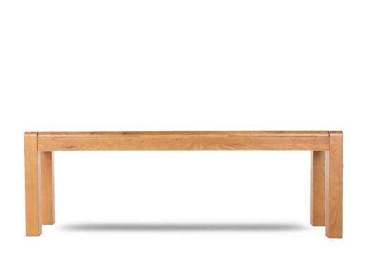 Interiors | 140cm Large Oak Dining Bench - Tiverton