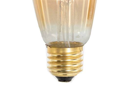 Interiors | 4W Amber Angular Light Bulb -Vintage LED