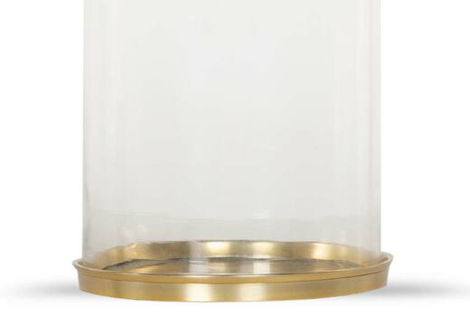 Interiors | Small Glass & Gold Bell - Harang