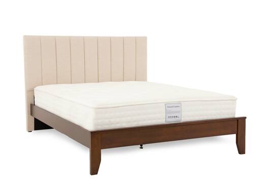 Interiors | King Size (5ft) Cream Fabric Bed Frame - Dallas