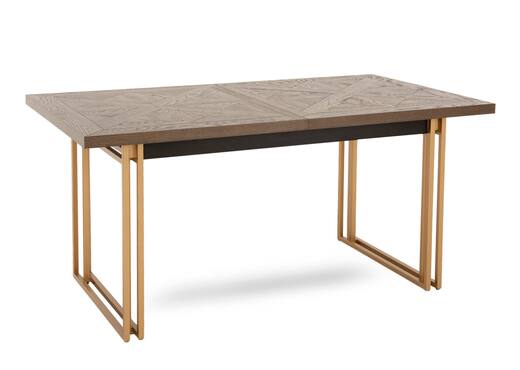 Interiors | 190cm-240cm Dark Oak Extendable Dining Table - Greenwich
