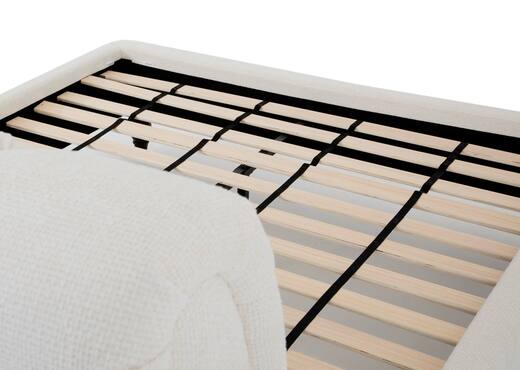 Interiors | Super King (6ft) Cream Fabric Bed Frame - Duchess